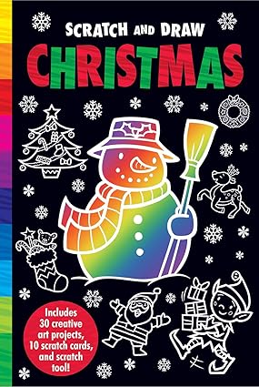 LIBRO CHRISTMAS SCRATCH AND DRAW – ABC School Supply